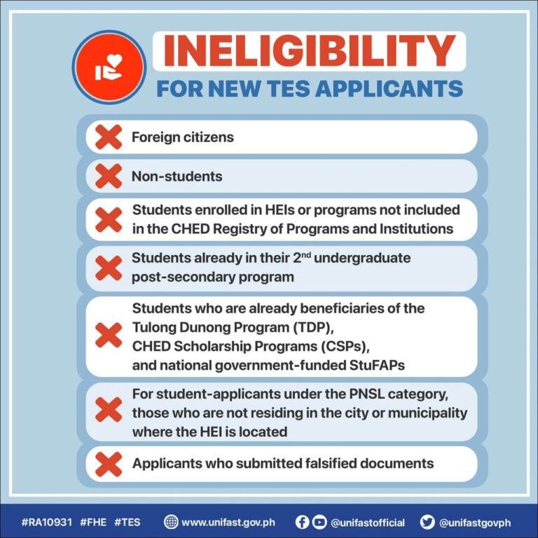 Tertiary Education Subsidy (TES) Program for Filipino Students | DepEd PH